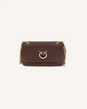 Pinko Medium Love Bag Click Soft Horizontal Shoulder Bag