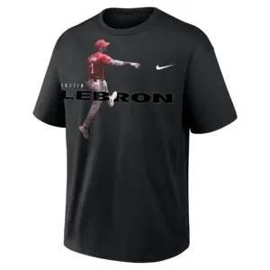 Nike Justin Lebron Alabama Athlete Energy Max90 College T-shirt - Black