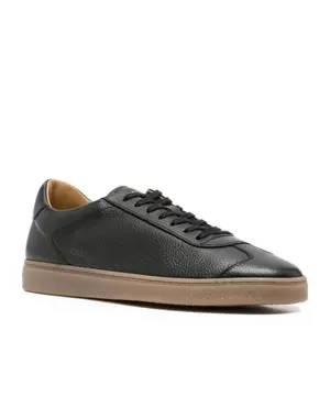 HENDERSON BARACCO Pebbled Leather Lace-up Sneakers