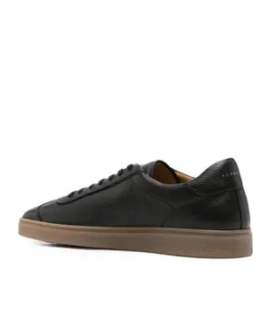 HENDERSON BARACCO Pebbled Leather Lace-up Sneakers