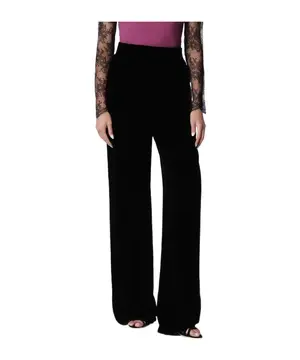 Valentino Garavani Casual Pants With Pockets - Black