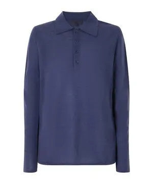 Tibi Wool-blend Knit Polo Sweater - No
