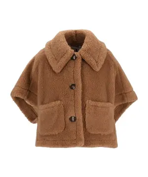 Max Mara Teddy Button-up Jacket - Brown