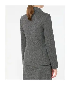Max Mara Feroce Herringbone Blazer