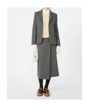 Max Mara Feroce Herringbone Blazer