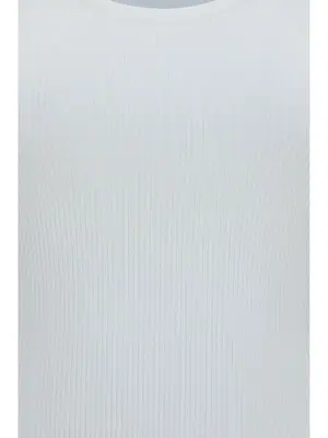 Max Mara Sleeveless Ribbed Jersey Tank Top