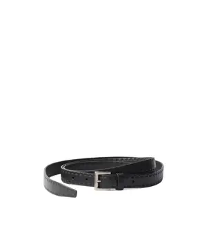 Prada Antiqued Leather Belt