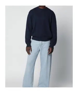 Bottega Veneta Crew Neck Long Sleeve Knit Top