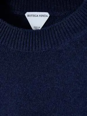 Bottega Veneta Crew Neck Long Sleeve Knit Top