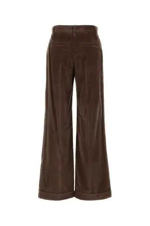 Brunello Cucinelli Corduroy Wide Leg Trousers