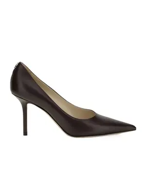 JIMMY CHOO Love Pointed Toe 85 Pumps - Deepmerlot
