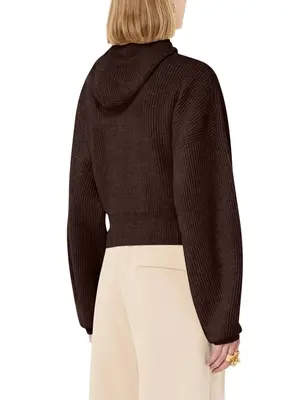 Sportmax Zip-up Ribbed-knit Cardigan - No