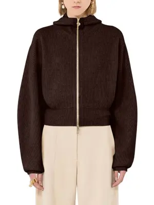 Sportmax Zip-up Ribbed-knit Cardigan - No