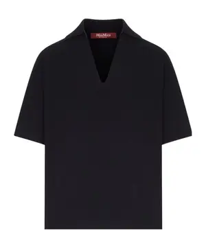 Max Mara Ncia V-neck Short-sleeved Jumper