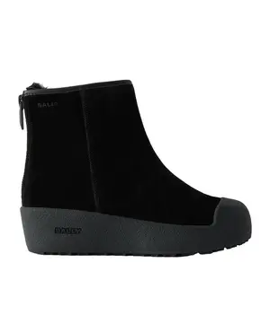 Bally 50mm Suede Boots - Black