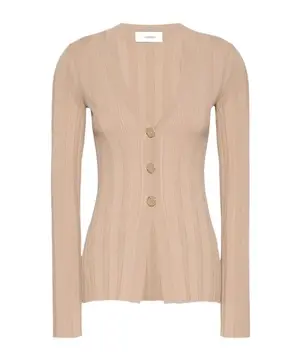 Sportmax Long-sleeve Knit Top - Beige