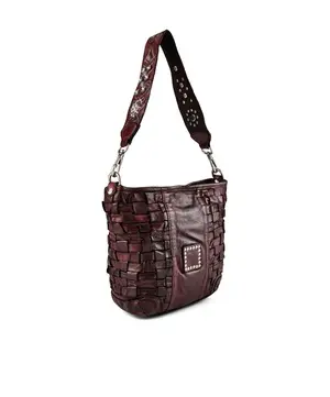 CAMPOMAGGI Woven Shoulder Bag