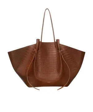 Yuzefi Xl Mochi Croc-effect Calf Leather Tote Bag - No