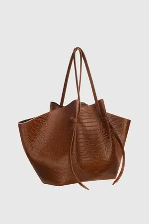 Yuzefi Xl Mochi Croc-effect Calf Leather Tote Bag - No