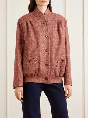 BLAZÉ MILANO Coiba Chevron Herringbone Jacket