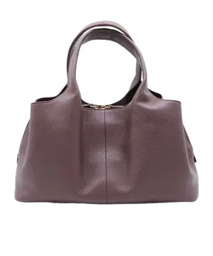 COCCINELLE Textured Top Handle Tote Bag