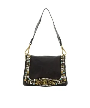 CAMPOMAGGI Flap Shoulder Bag - Brown