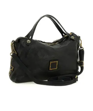 CAMPOMAGGI Zippered Shoulder Bag