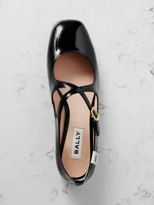 Bally Patent-leather Ballet Flats