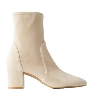 STUART WEITZMAN Yuliana Suede Sock Boots