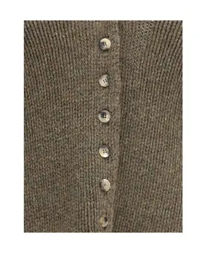 Khaite Axel Cardigan - Brown