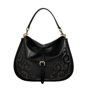 Etro Patterned Shoulder Bag - Black