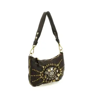 CAMPOMAGGI Zippered Shoulder Bag