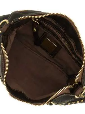 CAMPOMAGGI Zippered Shoulder Bag With Embellishments - No