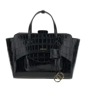 HIDESINS Top-handle Shoulder Bag - Black