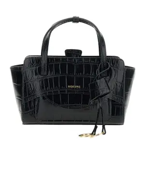 HIDESINS Top-handle Shoulder Bag - Black
