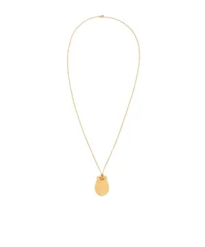 KHAITE Keefe Gold-plated Pendant Necklace