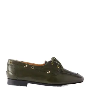Bally Pathy Leather Boat Shoes - No
