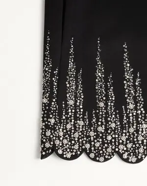 Valentino Garavani Embroidered Compact Drap Cape