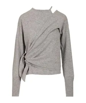 Federica Tosi Tie-detail Twin Set Knitwear