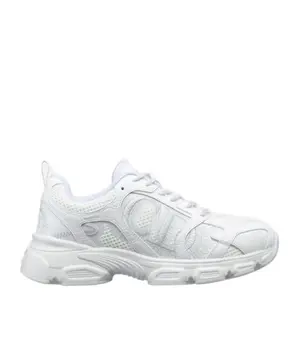 Dior Chrono Lace-up Sneakers - White