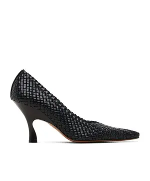 Stella McCartney Elsa 90 Woven High Heels