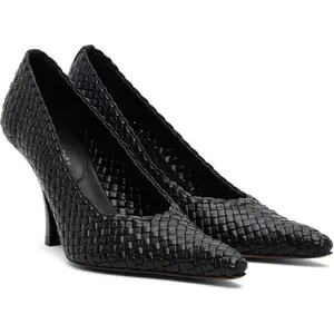 Stella McCartney Elsa 90 Woven High Heels