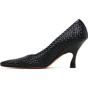 Stella McCartney Elsa 90 Woven High Heels