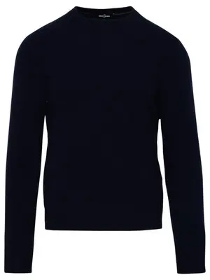 GRAN SASSO Crewneck Knitted Jumper - Black