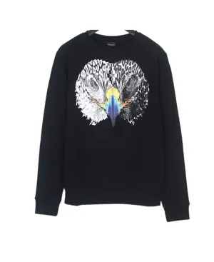 MARCELO BURLON COUNTY OF MILAN Pullover Hoodie - Black