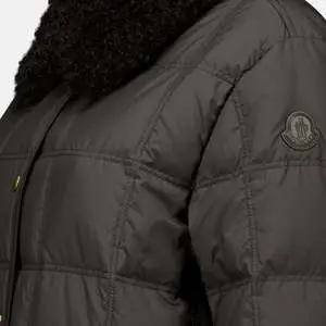 Moncler Cygnes Logo Patch Padded Jacket