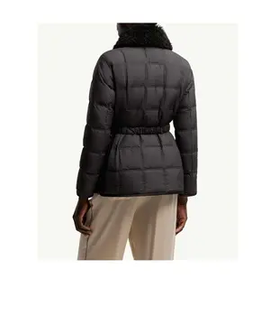 Moncler Cygnes Logo Patch Padded Jacket
