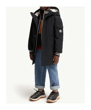 Moncler Ever Hooded Long Down Parka