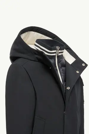 Moncler Ever Hooded Long Down Parka