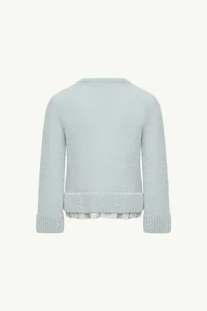 Moncler Embroidered Wool Blend Jumper